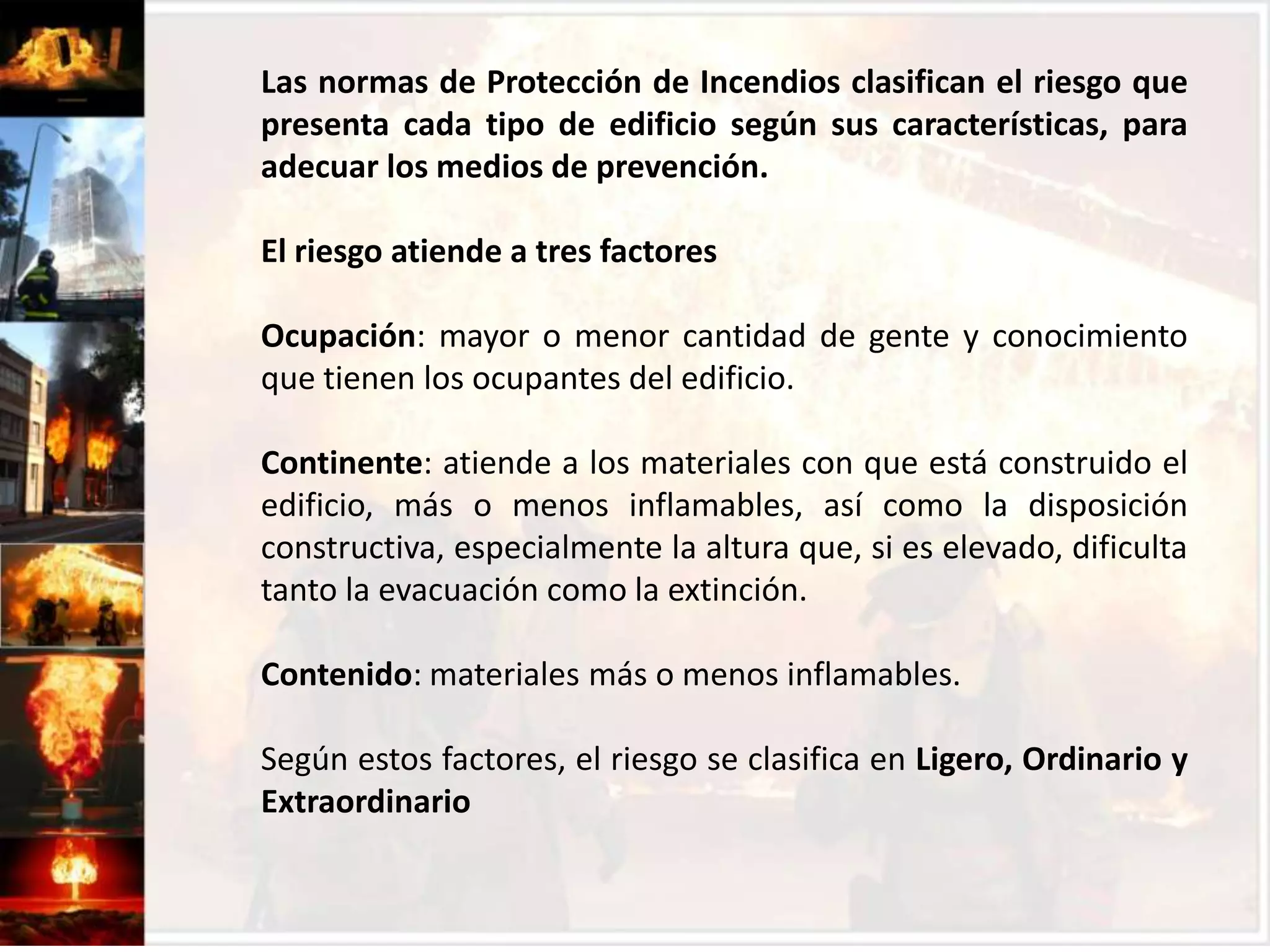 Incendios y explosiones | PPTX