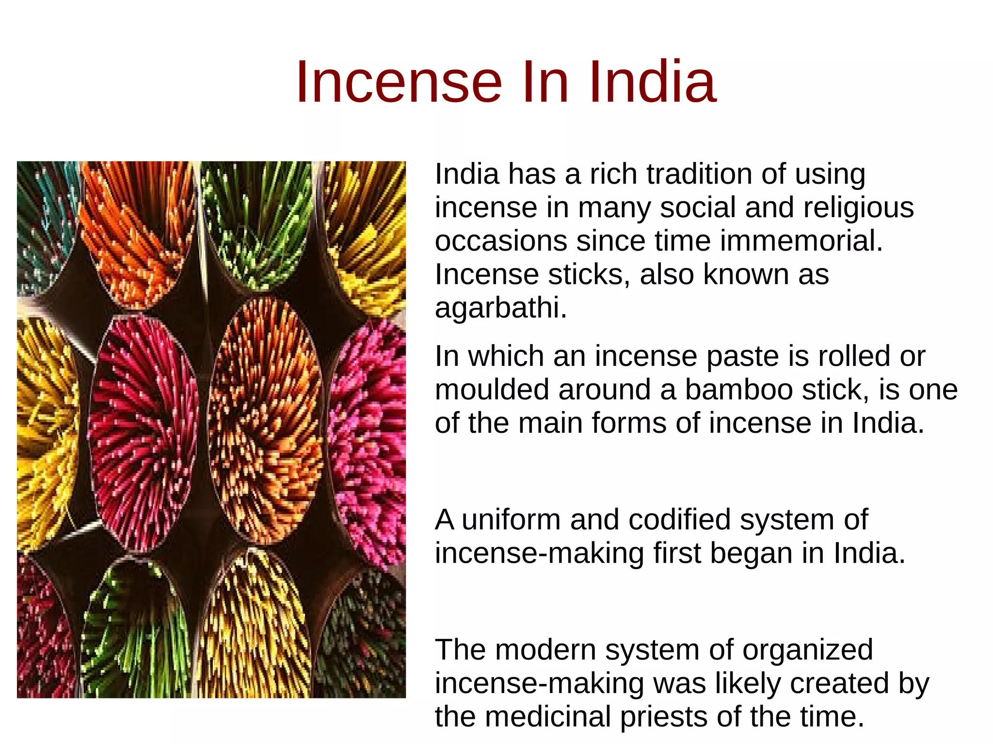 Incense Sticks | ODP