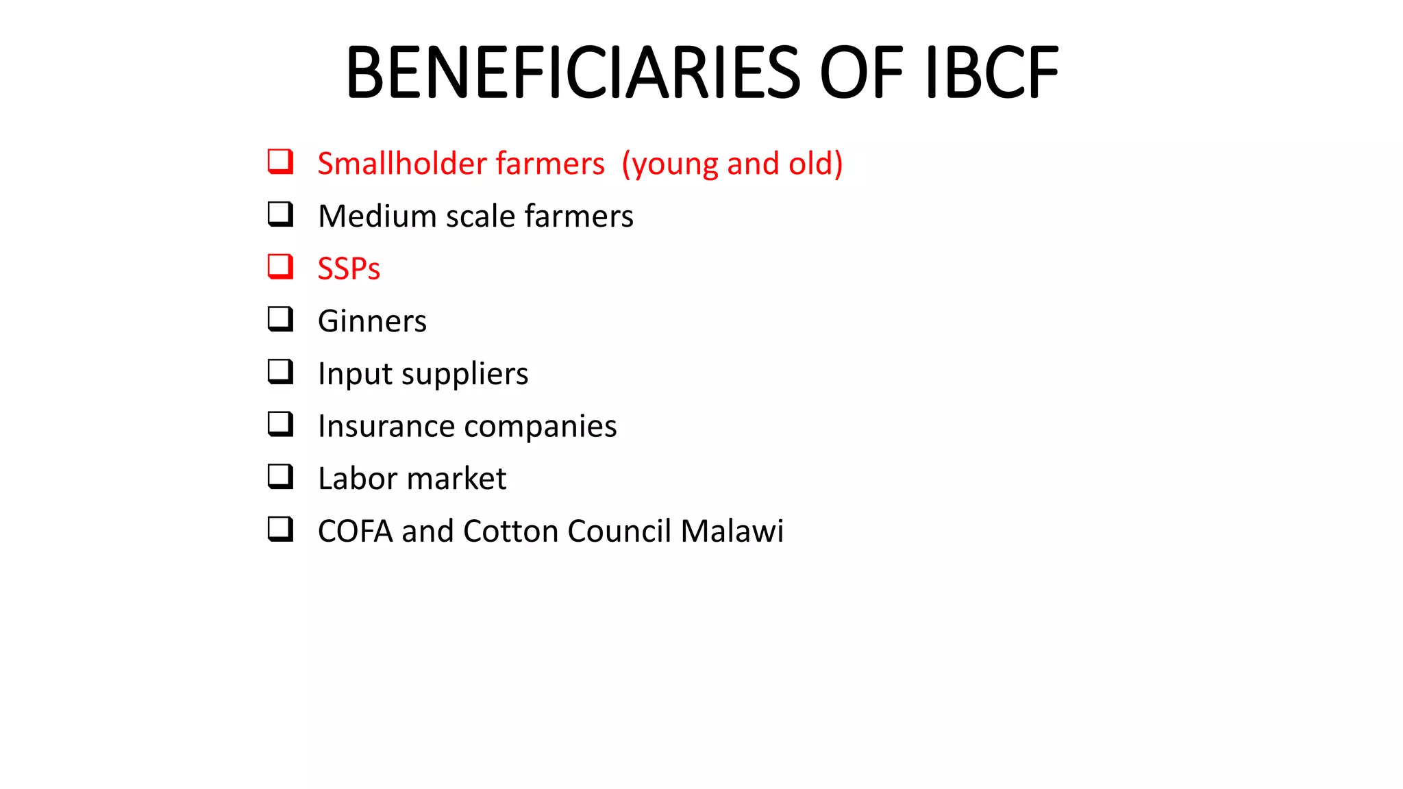 Incentive-based contract farming (IBCF) | PPT
