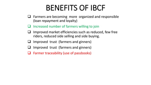 Incentive-based contract farming (IBCF) | PPT