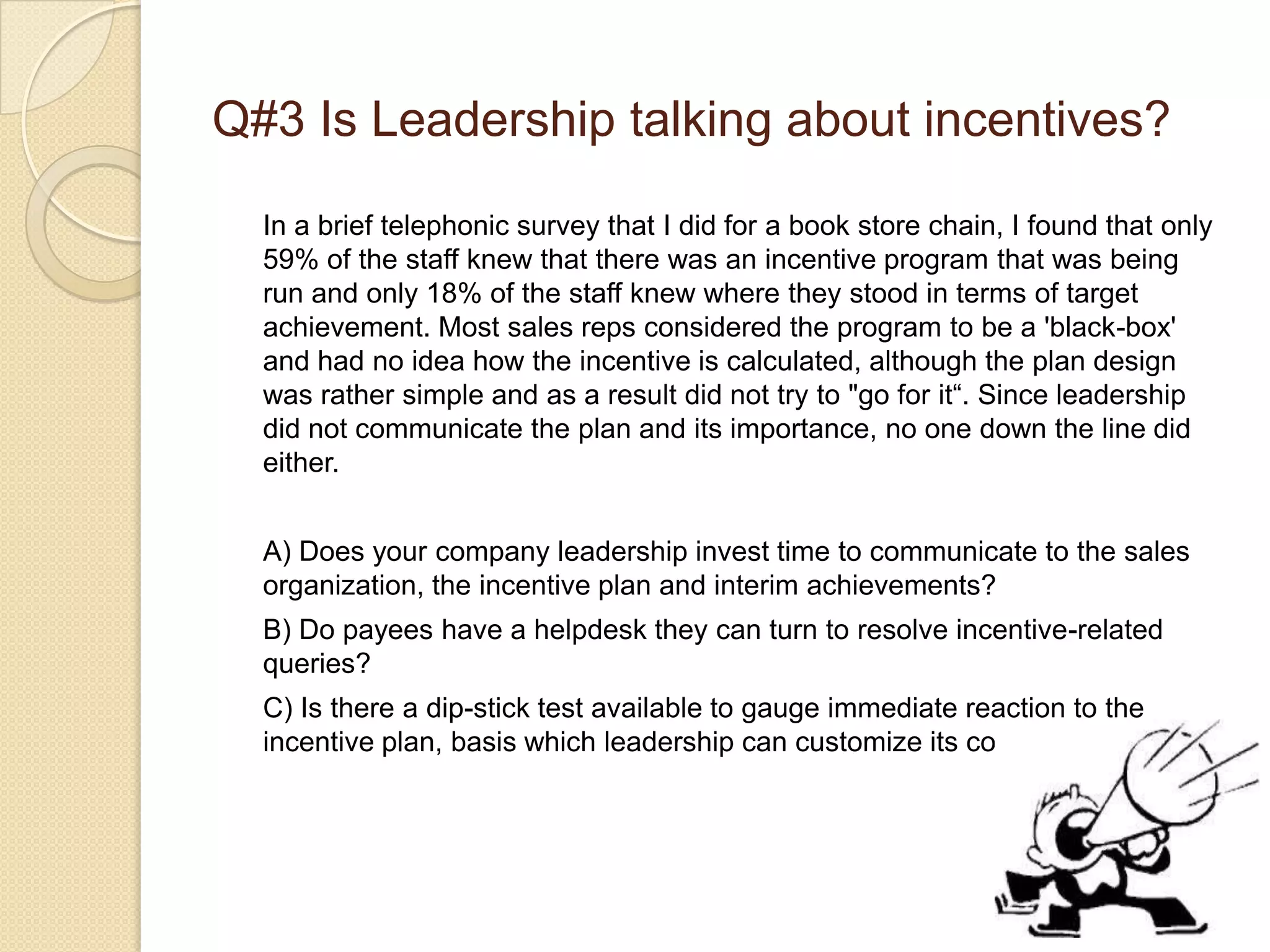 Incentive checklist | PPT