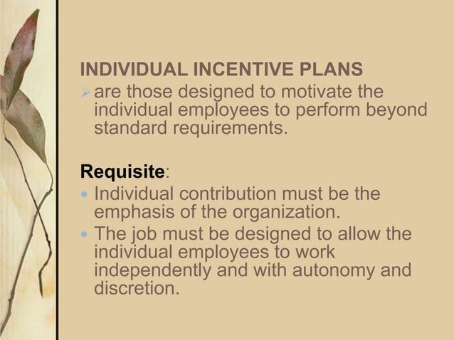 INCENTIVE COMPENSATION/human resource.pptx
