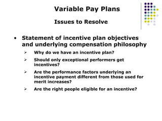 Incentive Pay | PPT