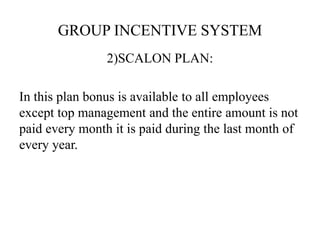 Incentive plans | PPTX