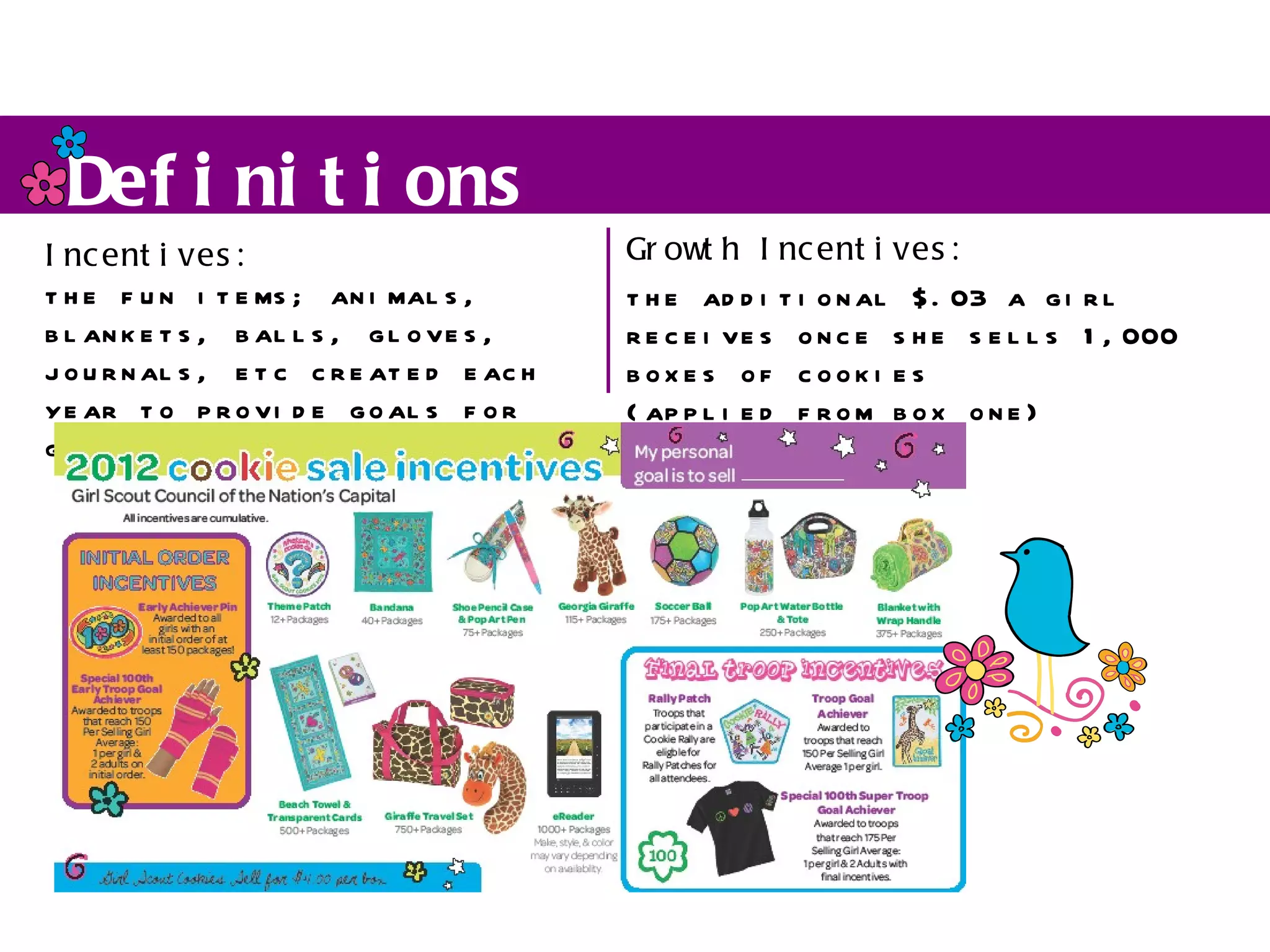 GSCNC Cookie Incentives | PPT