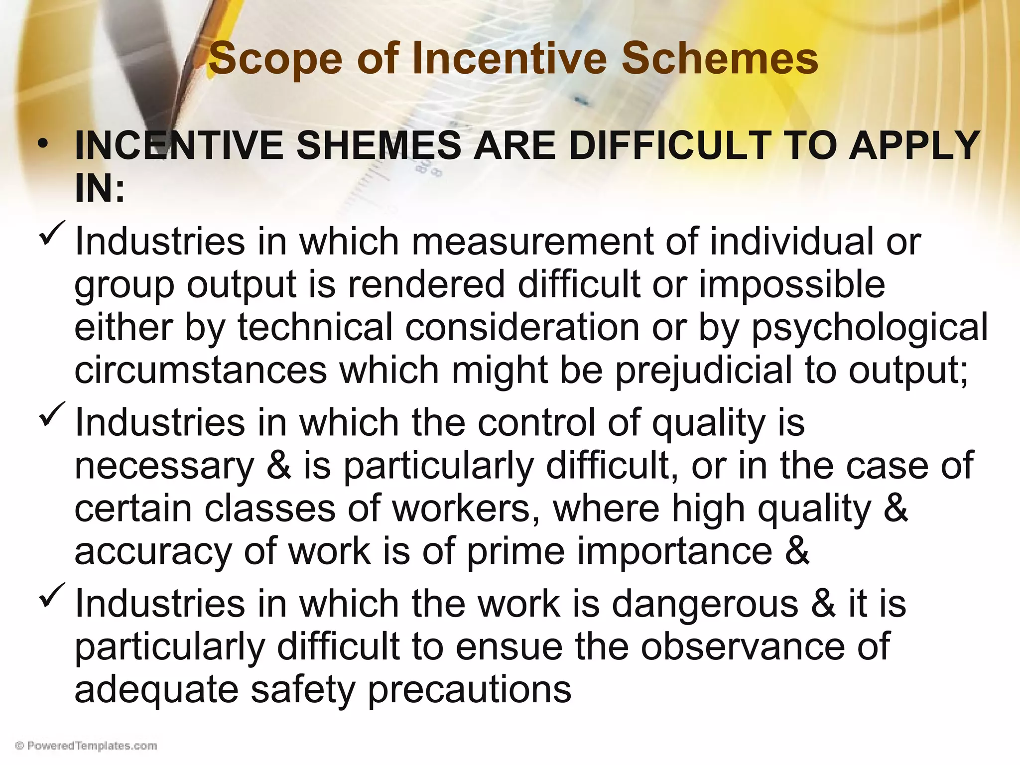 Incentives | PPT