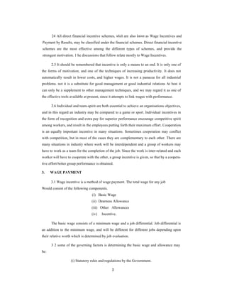 Incentives | PDF
