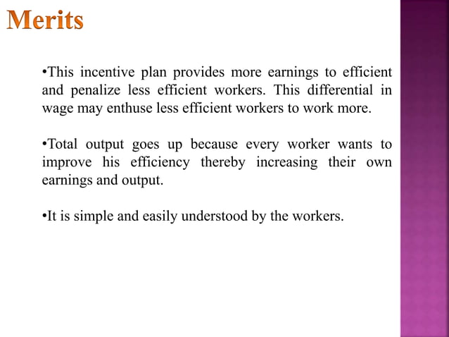 Incentives: types of incentives | PPTX | Job Market | Economy