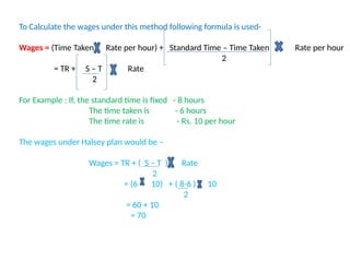 Incentive Schemes or Plans. ……. . | PPTX