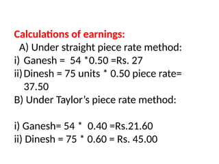 Incentive Schemes or Plans. ……. . | PPTX