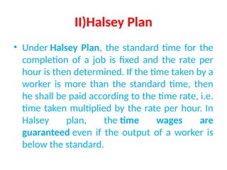 Incentive Schemes or Plans. ……. . | PPTX