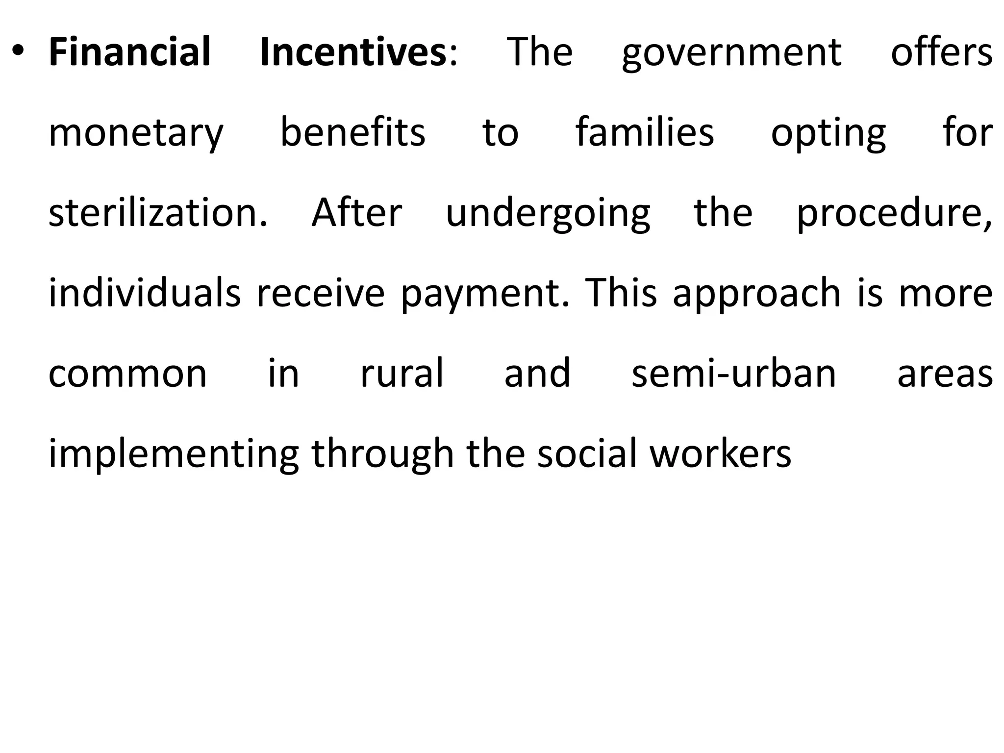 Incentives for family planning IN OBSTETRICS AND GYNECOLOGICAL NURSING.pptx