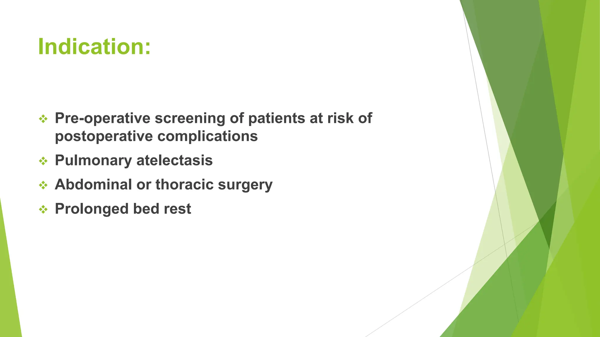 Incentive spirometry powerpoint presentation | PPTX