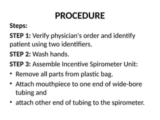 Incentive Spirometry.pptxIncentive Spirometry.pptx