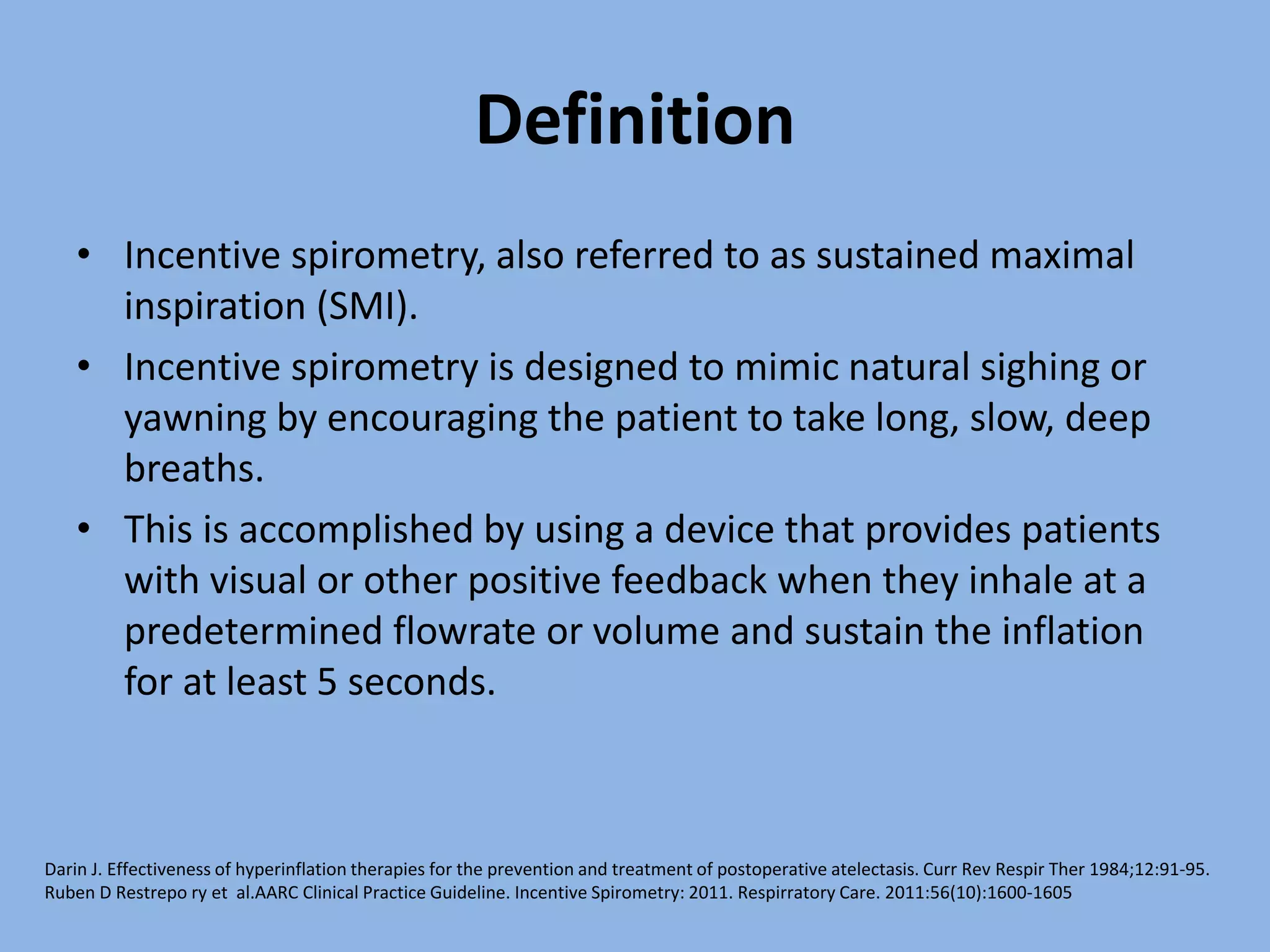 Incentive spirometry ppt | PDF