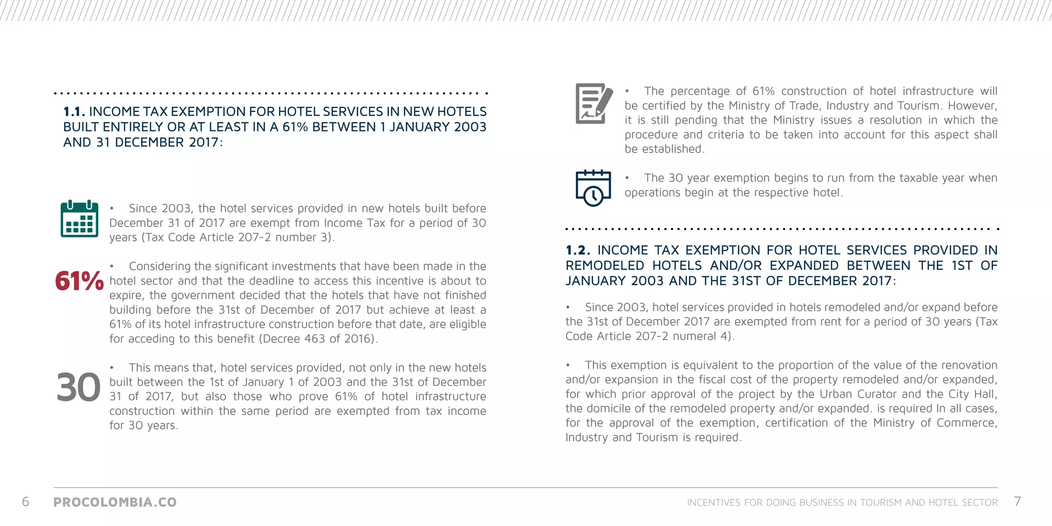 Incentives tourism and hotel sector | PDF