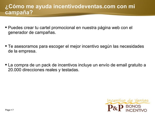 Como utilizar incentivos de venta para tu empresa | PPT | Descarga Gratuita