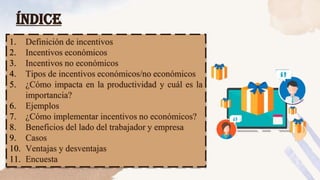 INCENTIVOS Y RECONOCIMIENTOS LABORALES NO ECONOMICOS - GRUPO CELESTE.pptx