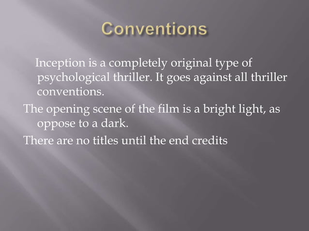 Inception | PPTX