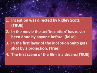 Inception | PPTX | Adoption and Fostering | Parenting