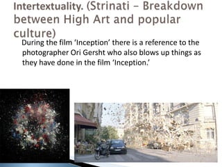 Inception Part 1 | PPTX | Movies | Entertainment