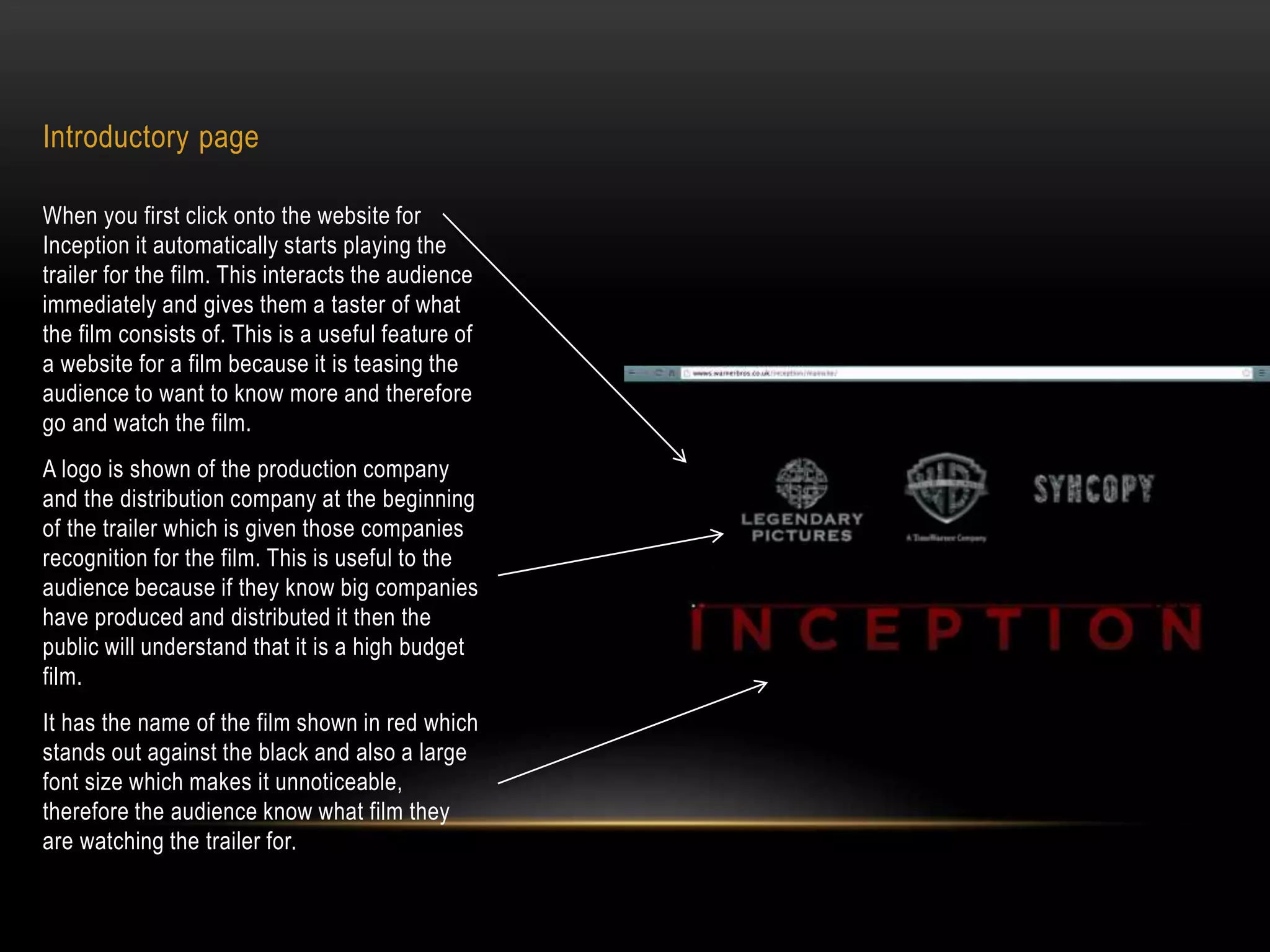 Inception analysis | PPTX