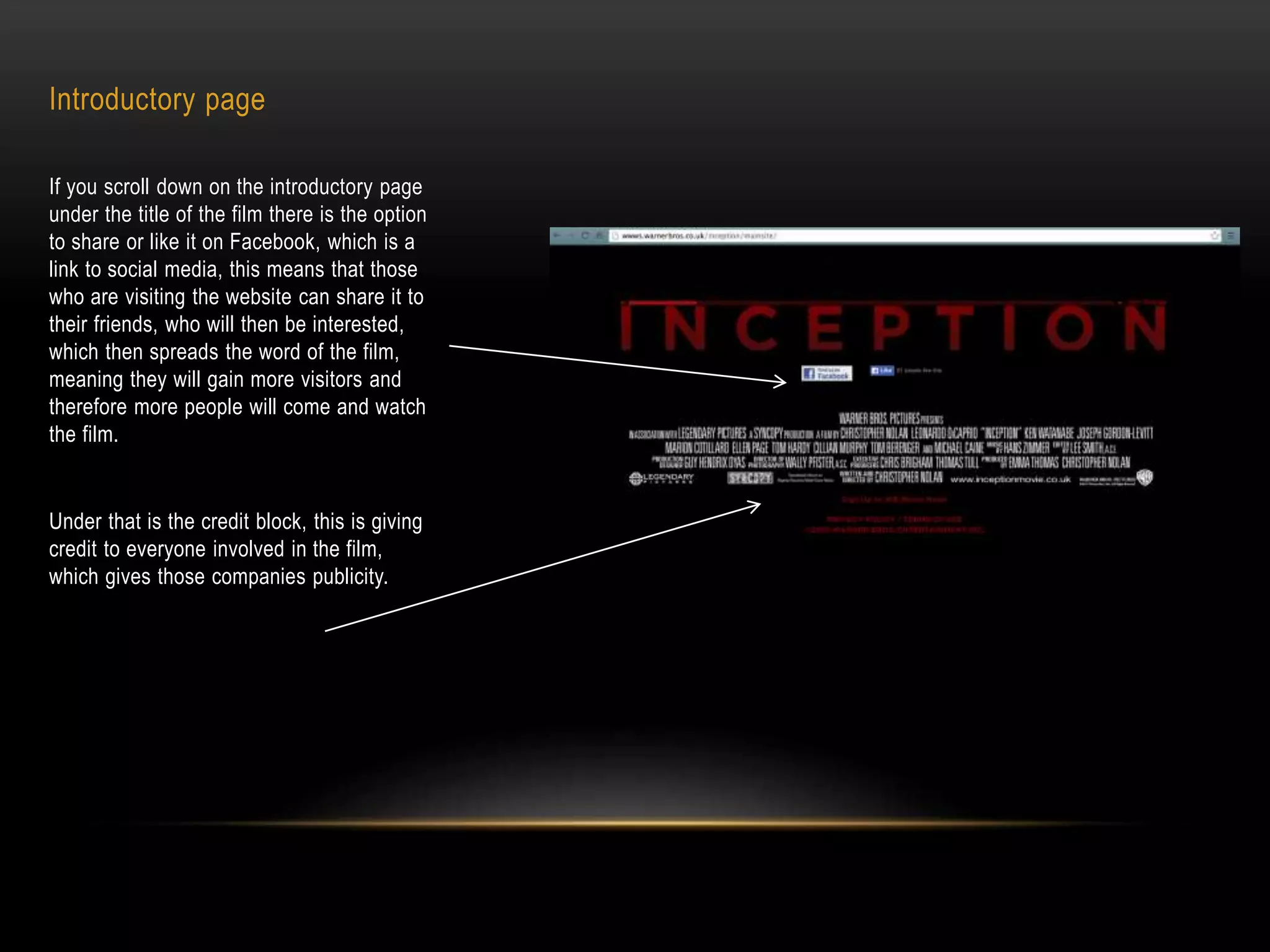 Inception analysis | PPTX