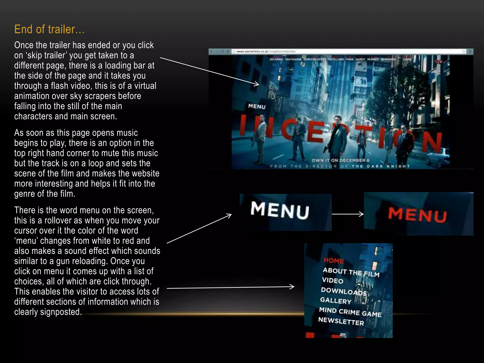 Inception analysis | PPTX