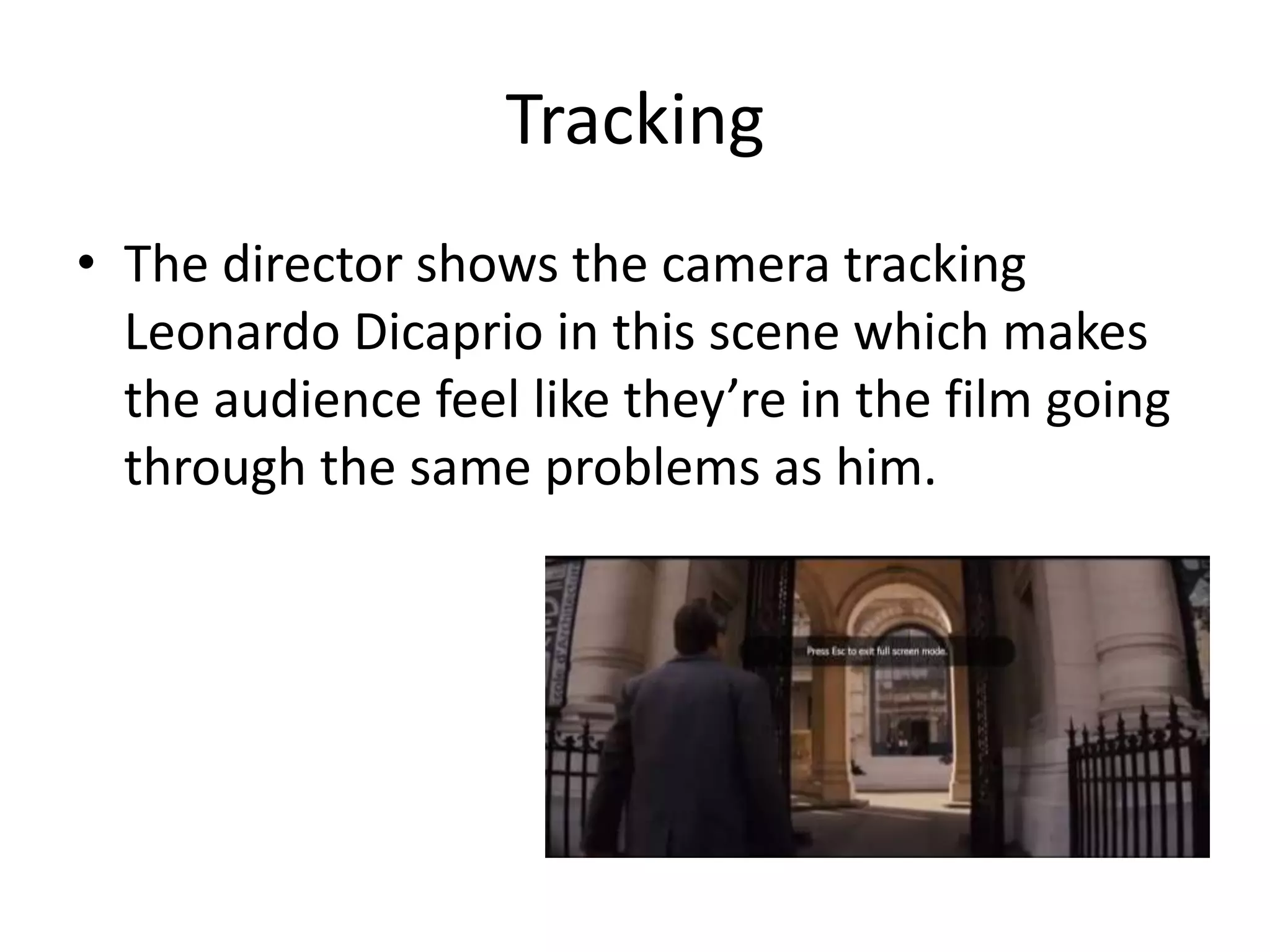 Inception camera angles | PPTX