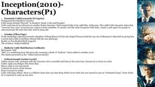 Film Studies- Paper 1(Session C: Inception & Captain Fantastic) | PPTX