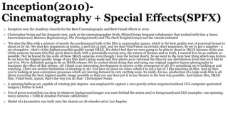 Film Studies- Paper 1(Session C: Inception & Captain Fantastic) | PPTX