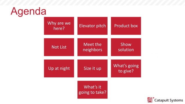 The Inception Deck - How to get everybody on the bus | PPT