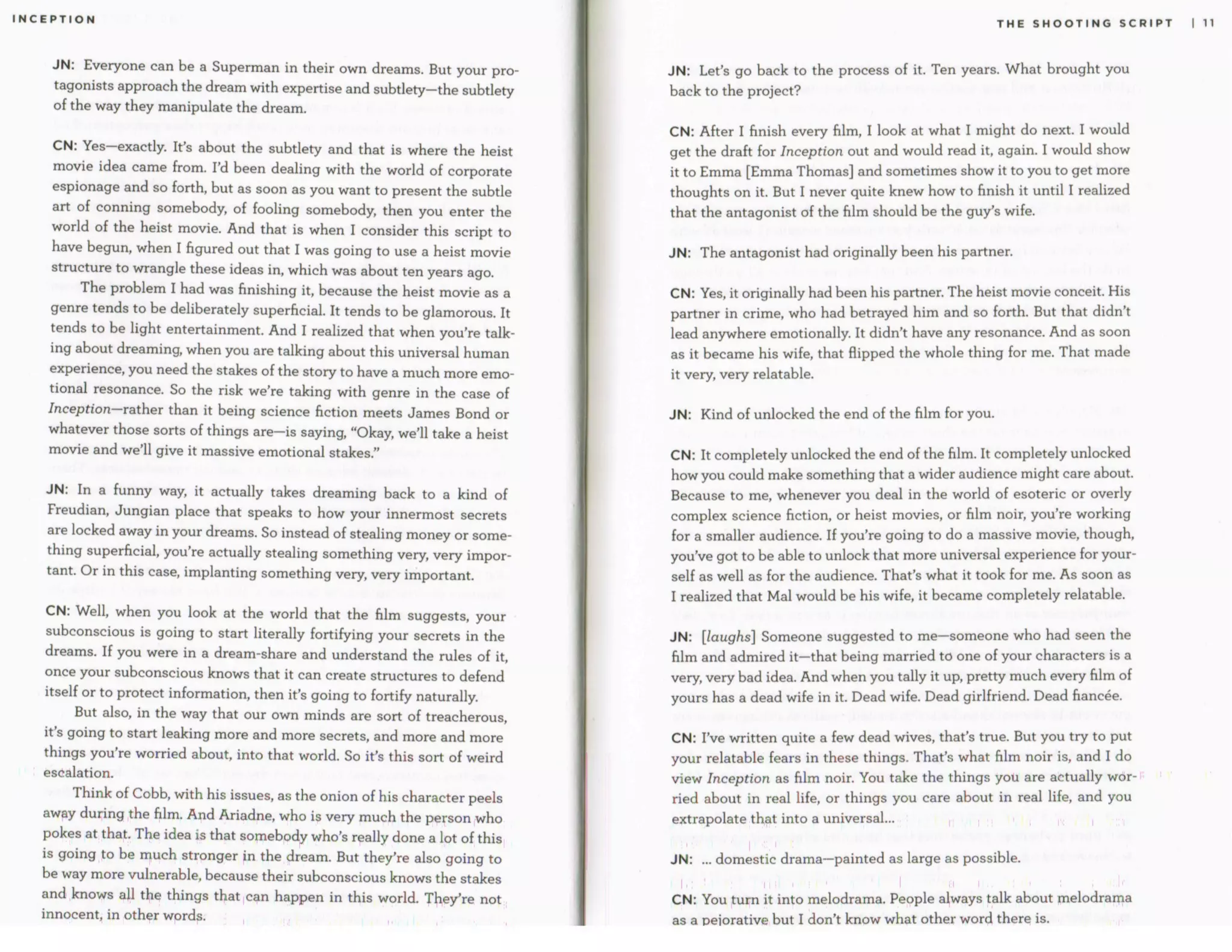 Inception interview | PDF