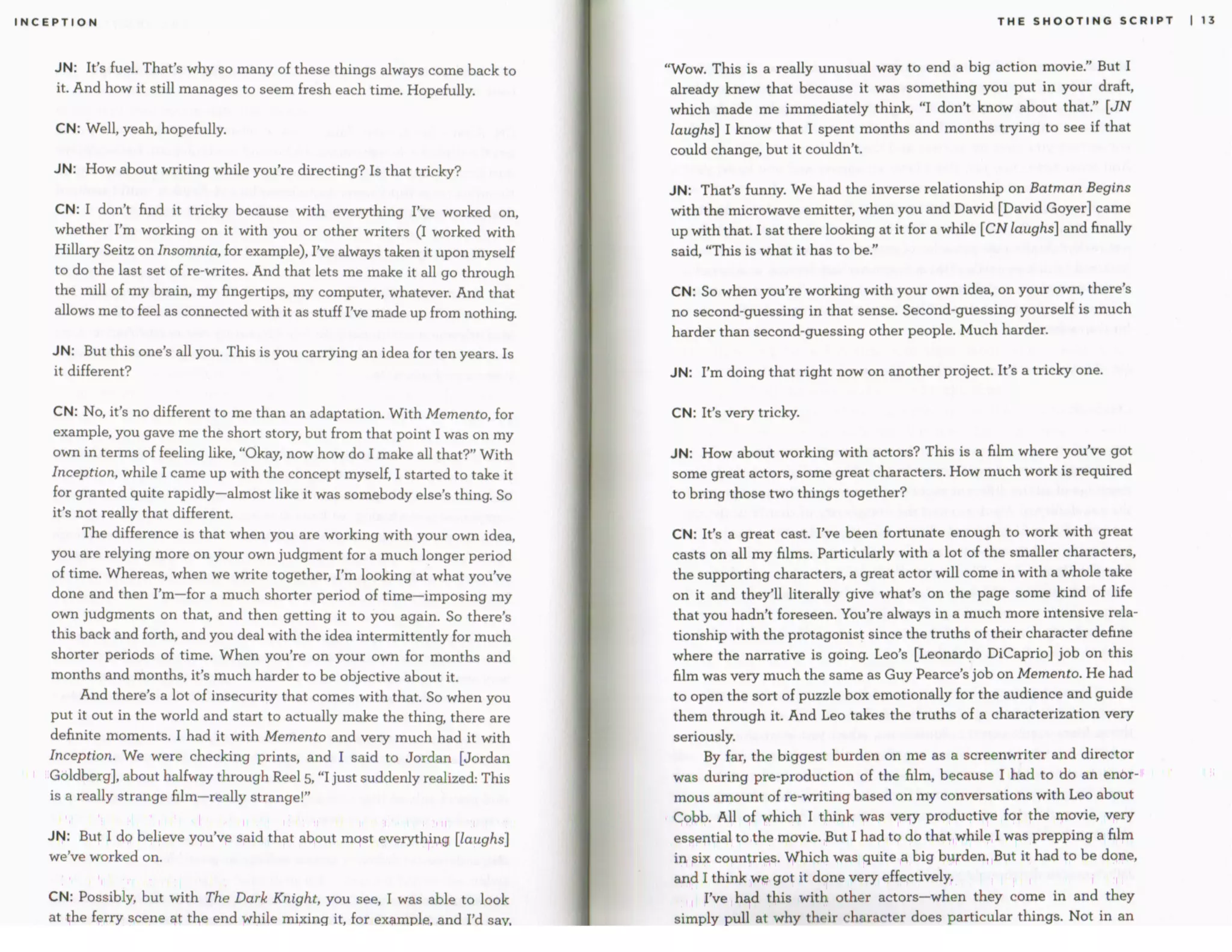 Inception interview | PDF