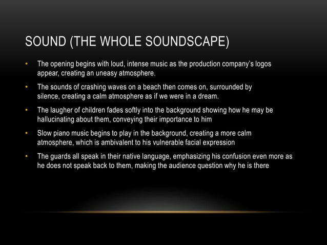 Inception opening analysis | PPT
