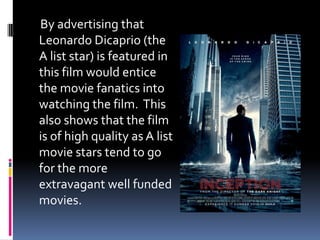 Inception Leonardo Dicaprio Poster