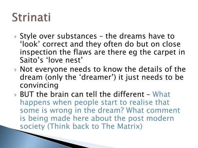 Inception PowerPoint | PPTX