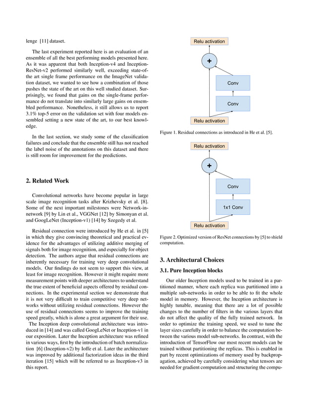 Inception v4 vs Inception Resnet v2.pdf | Graphics Software | Computer Software and Applications