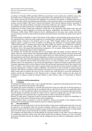 Incessant financial scandals in the corporate organizations in nigeria ...