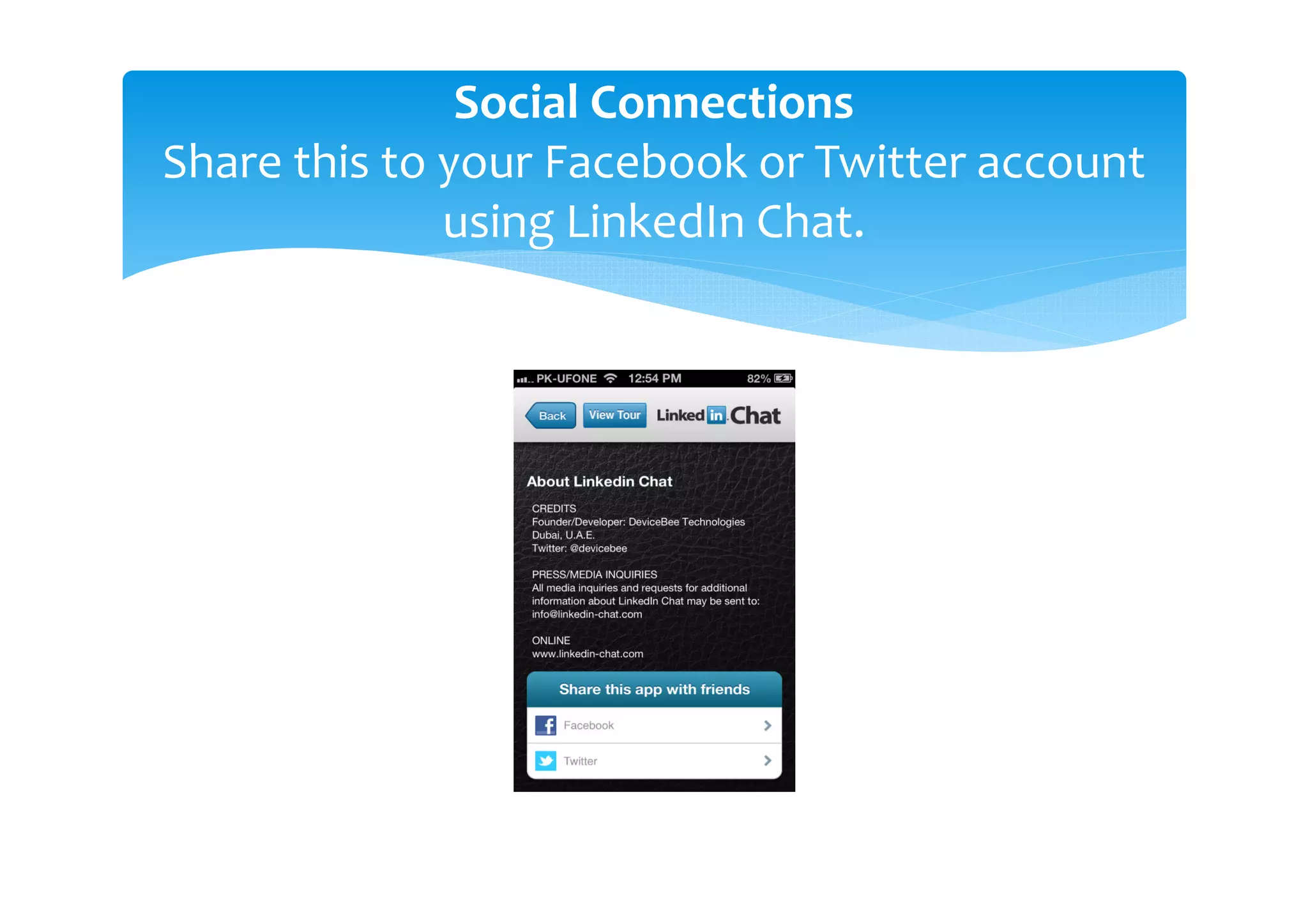 Inchat app for LinkedIn | PDF | Social Networking | Internet