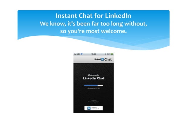 Inchat app for LinkedIn | PDF | Social Networking | Internet