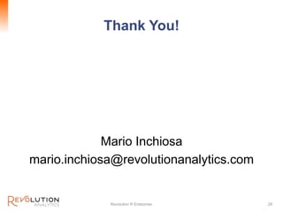 High Performance Predictive Analytics in R and Hadoop | PPT