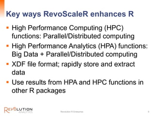 High Performance Predictive Analytics in R and Hadoop | PPT