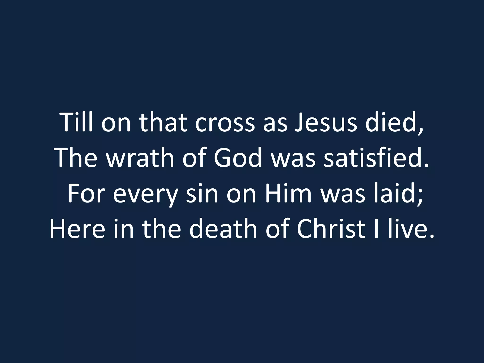 In Christ Alone | PPTX