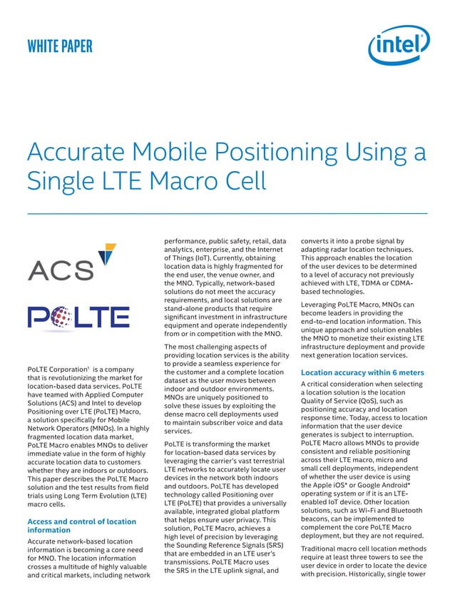 PoLTE whitepaper | PDF