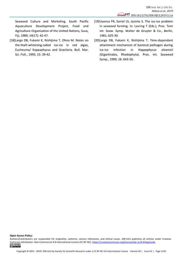 Incidence_Ice_Ice_Disease_Kappaphycus_Alvarezii_Seaweed_Farms ...