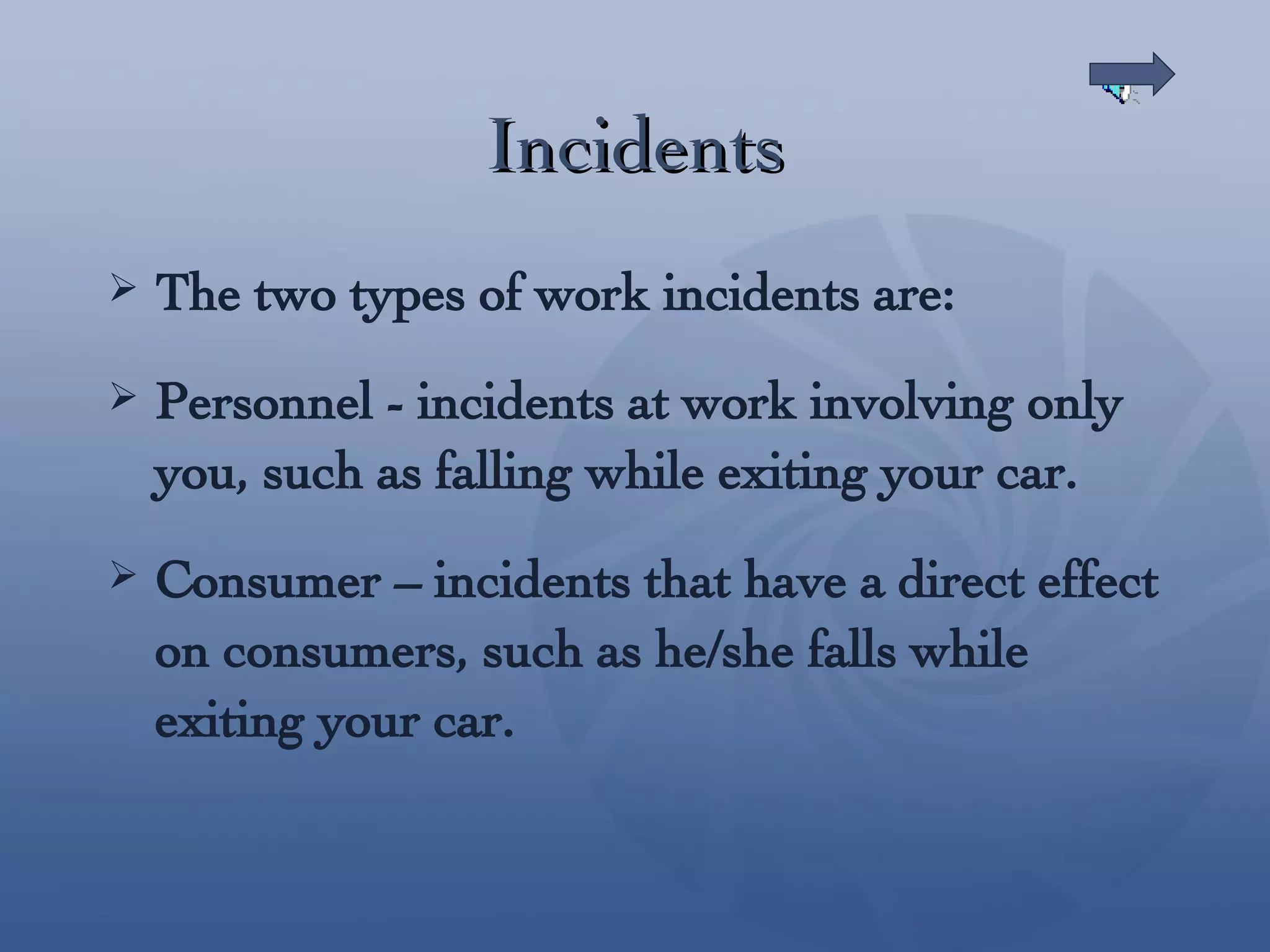 Incident & Accident Reporting | PPT