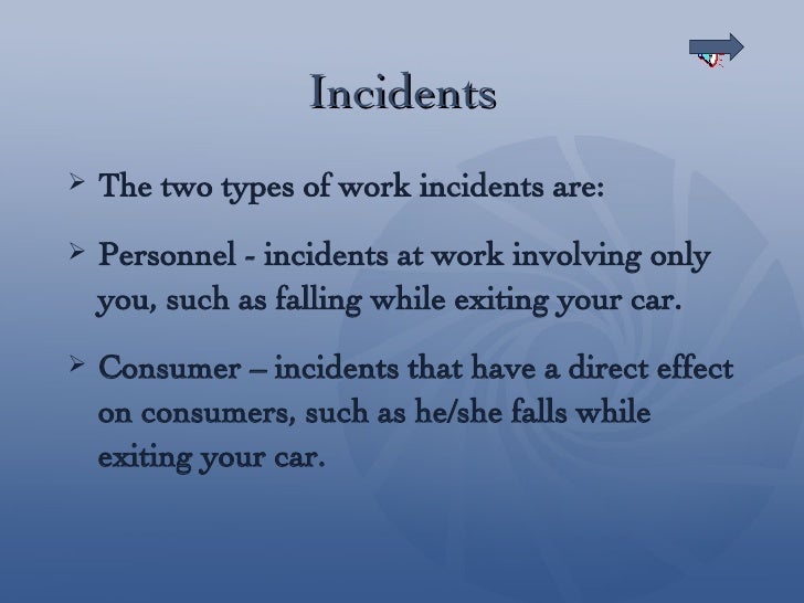 Incident & Accident Reporting