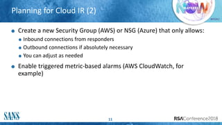 Incident response-in-the-cloud | PDF