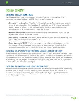 Incident Response Whitepaper - AlienVault | PDF